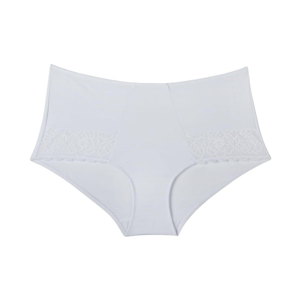 Lily Lace Full Brief - White | Gorgeous White Briefs