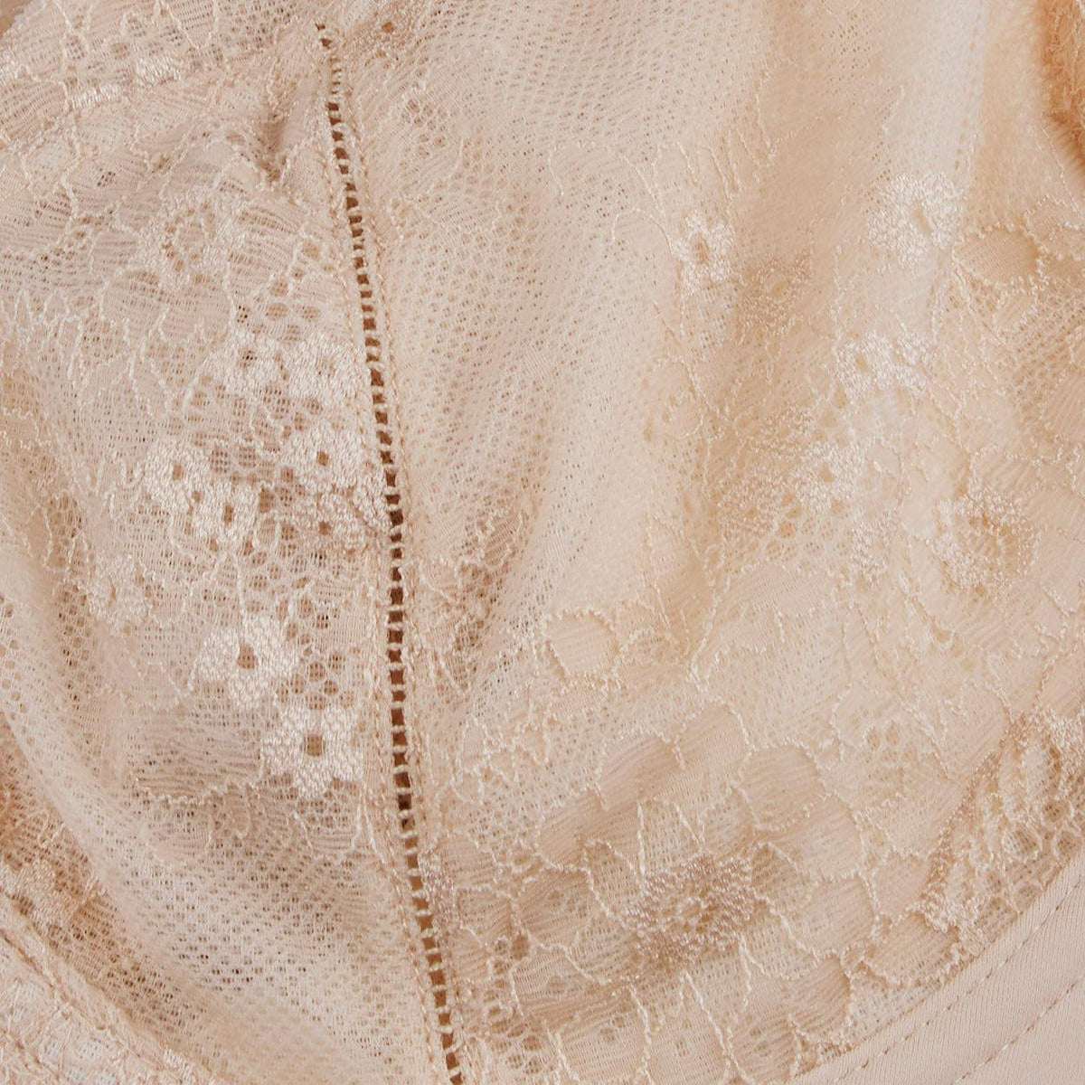 Peony Lace Full Cup Bra - Cafe Latte | Rose & Thorne