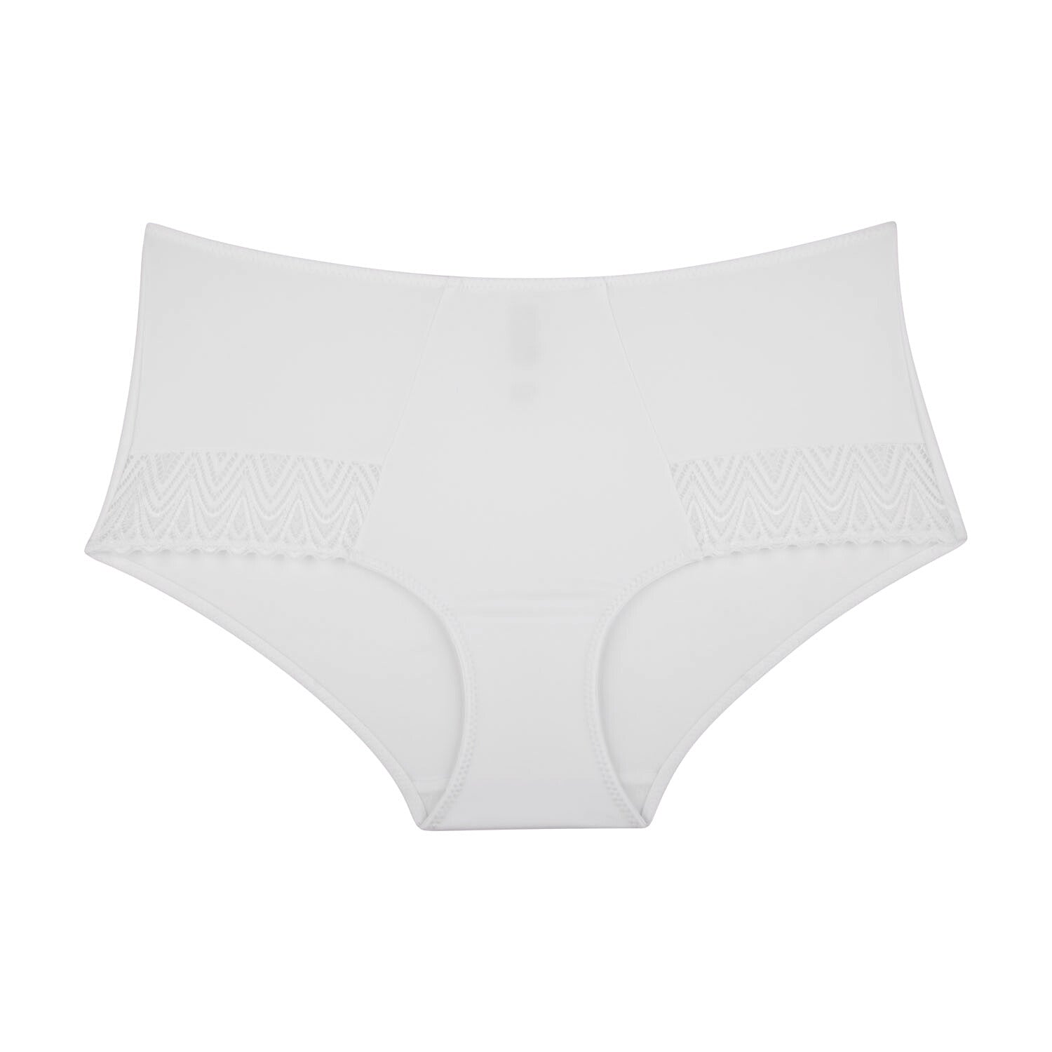 Willow Lace Full Brief - White | Rose & Thorne